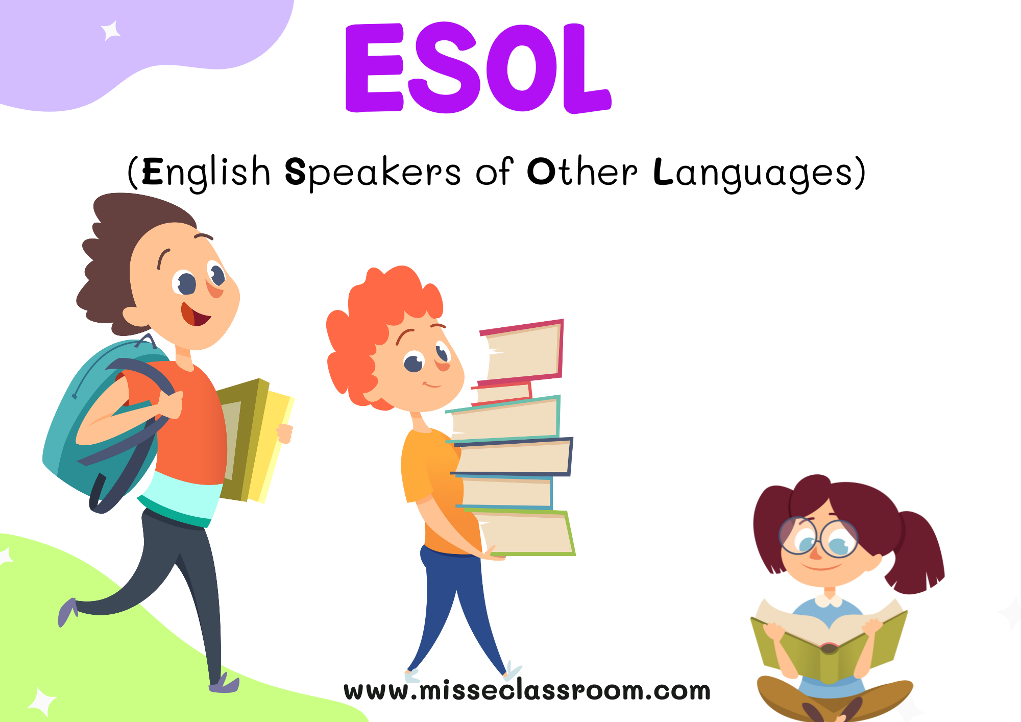 ESL, EFL and ELA when teaching English. | Miss E Classroom