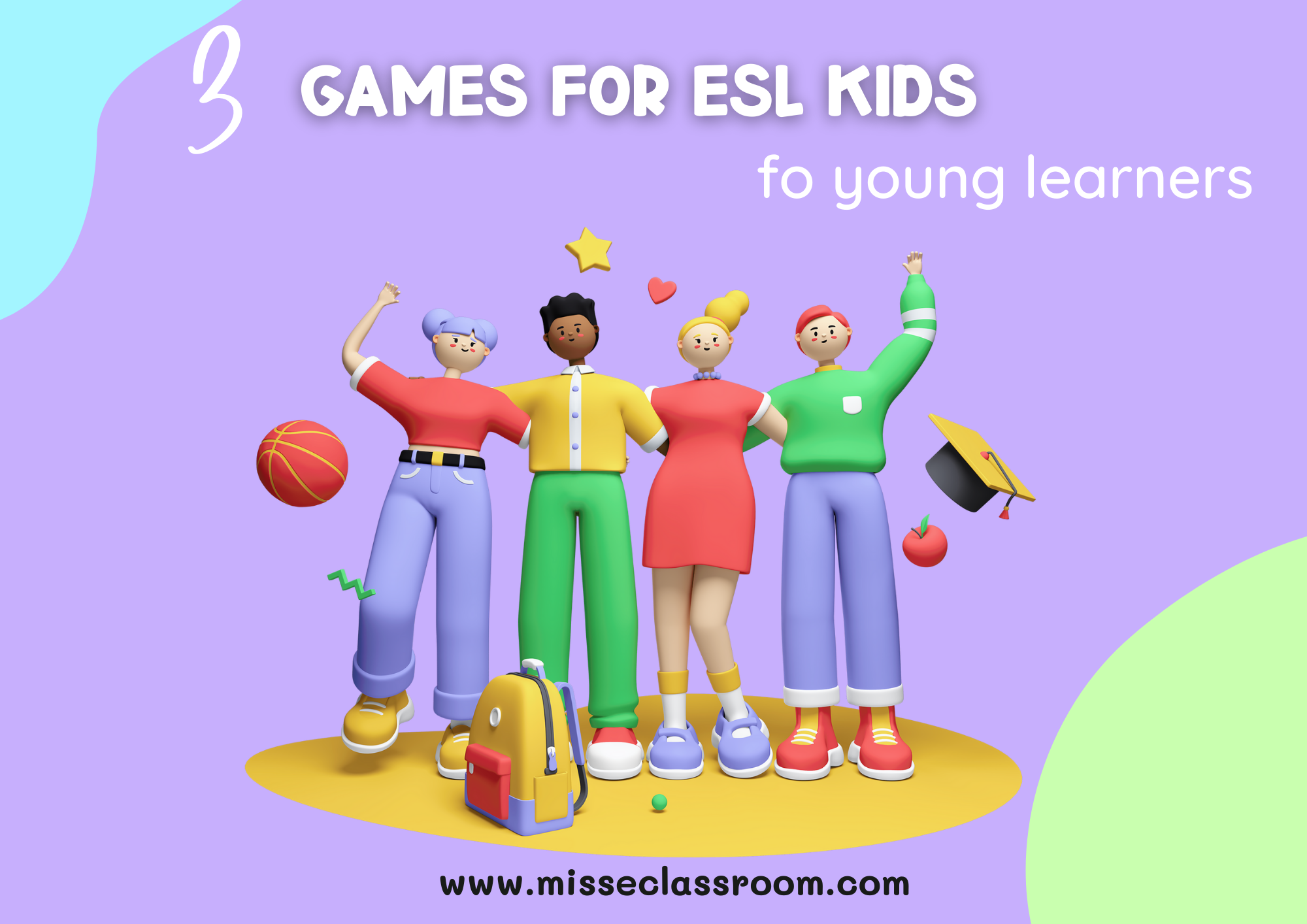 3 ESL games for kids that are fun, educational & easy to learn. | Miss ...