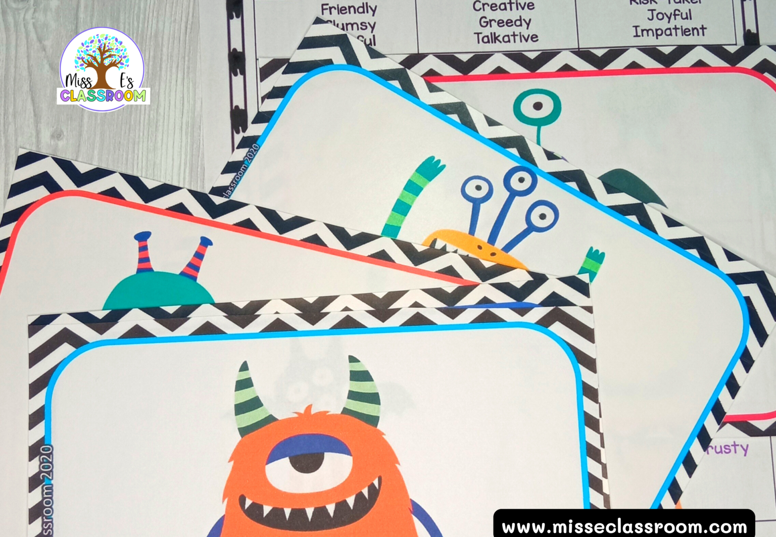 Monsters Unit for ESL / EFL classes | Miss E Classroom