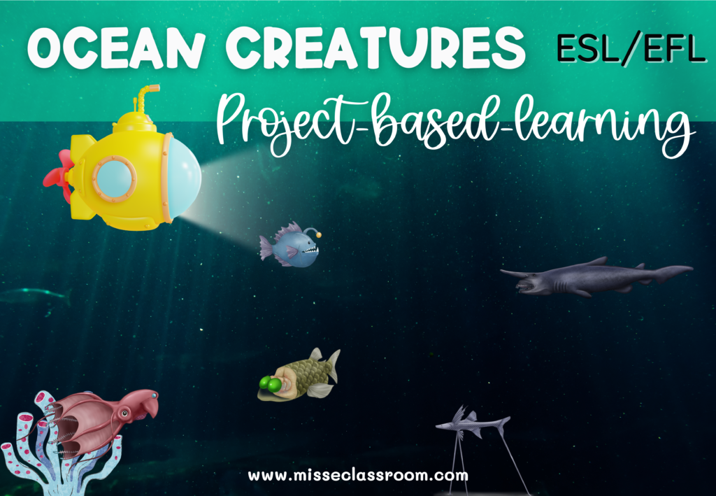 Ocean Creatures Games & Activities | Miss E Classroom