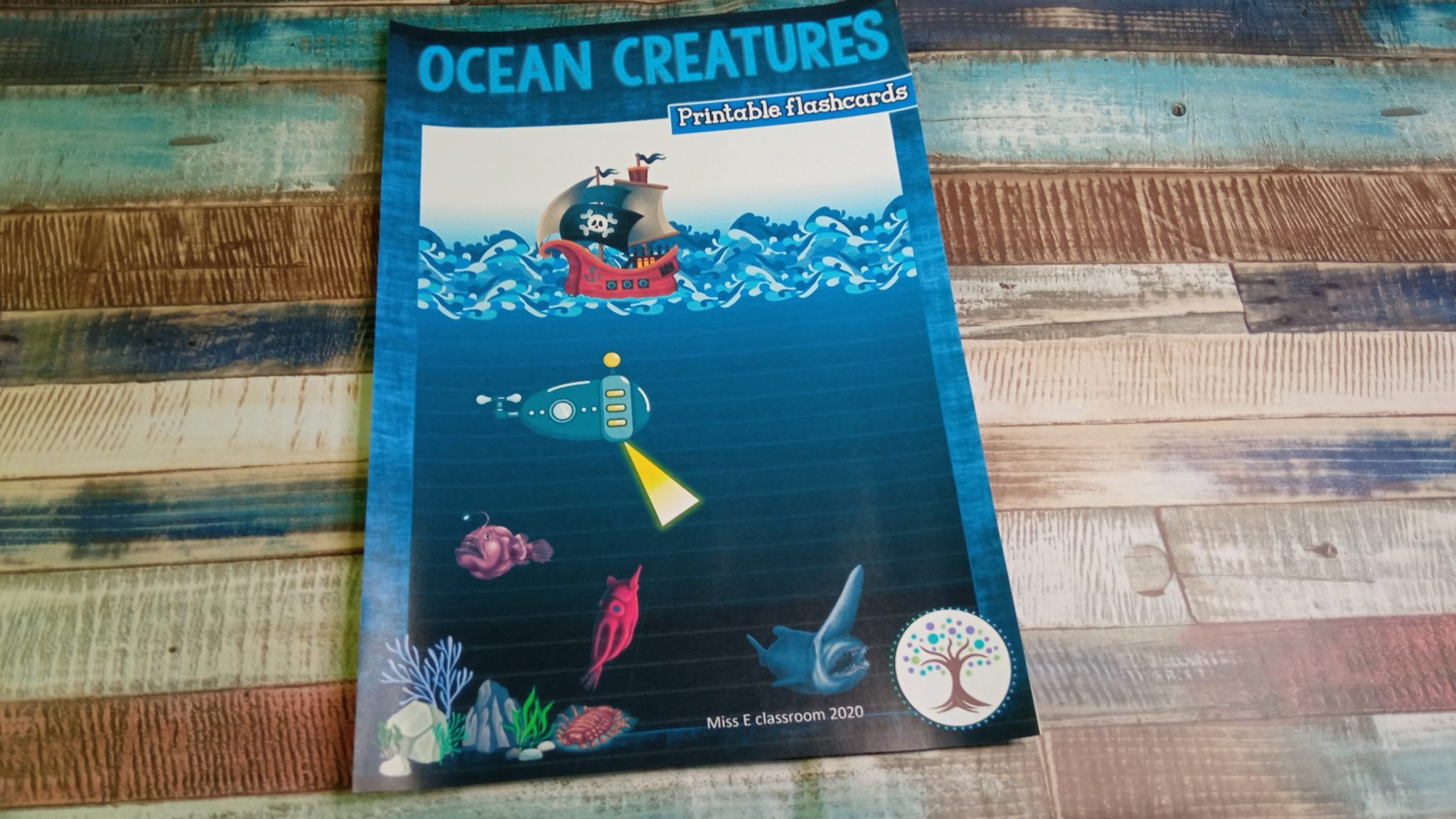 Ocean Creatures Games & Activities | Miss E Classroom