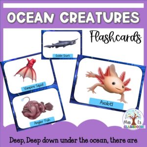 Ocean Creatures Games & Activities | Miss E Classroom